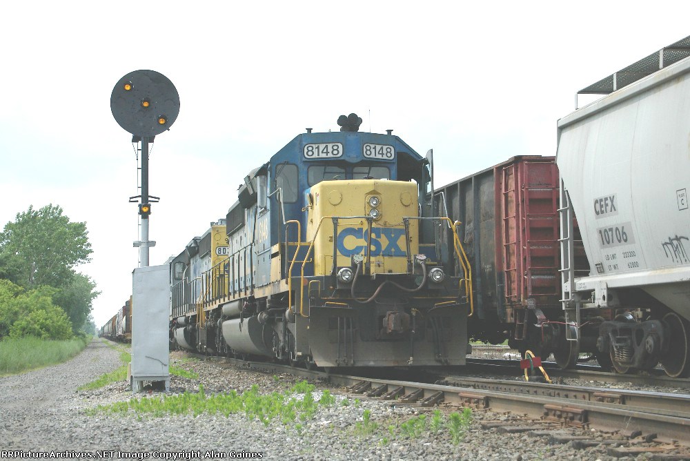 CSX SD-40-2 8148